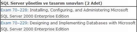 [ Yeni Yazı ] MCDBA Sertifikasına Nasıl Sahip Olabilirim | Sistem ve Ağ ...