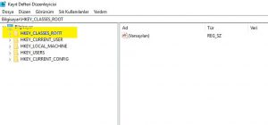 hkey_classes_root nasıl girilir | Sistem ve Ağ Uzmanlığı | Adem OCUT