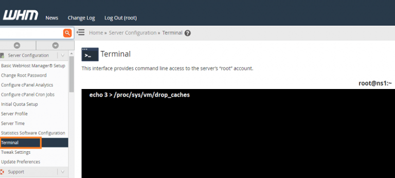 WHM ile SSH Cache Temizleme | Sistem ve Ağ Uzmanlığı | Adem OCUT